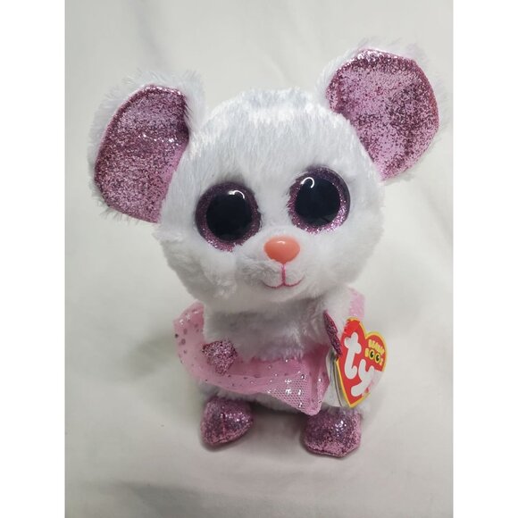 Beanie Boos TY | Toys | Nwt Beanie Boos Ty Nina The Mouse Ballerina ...